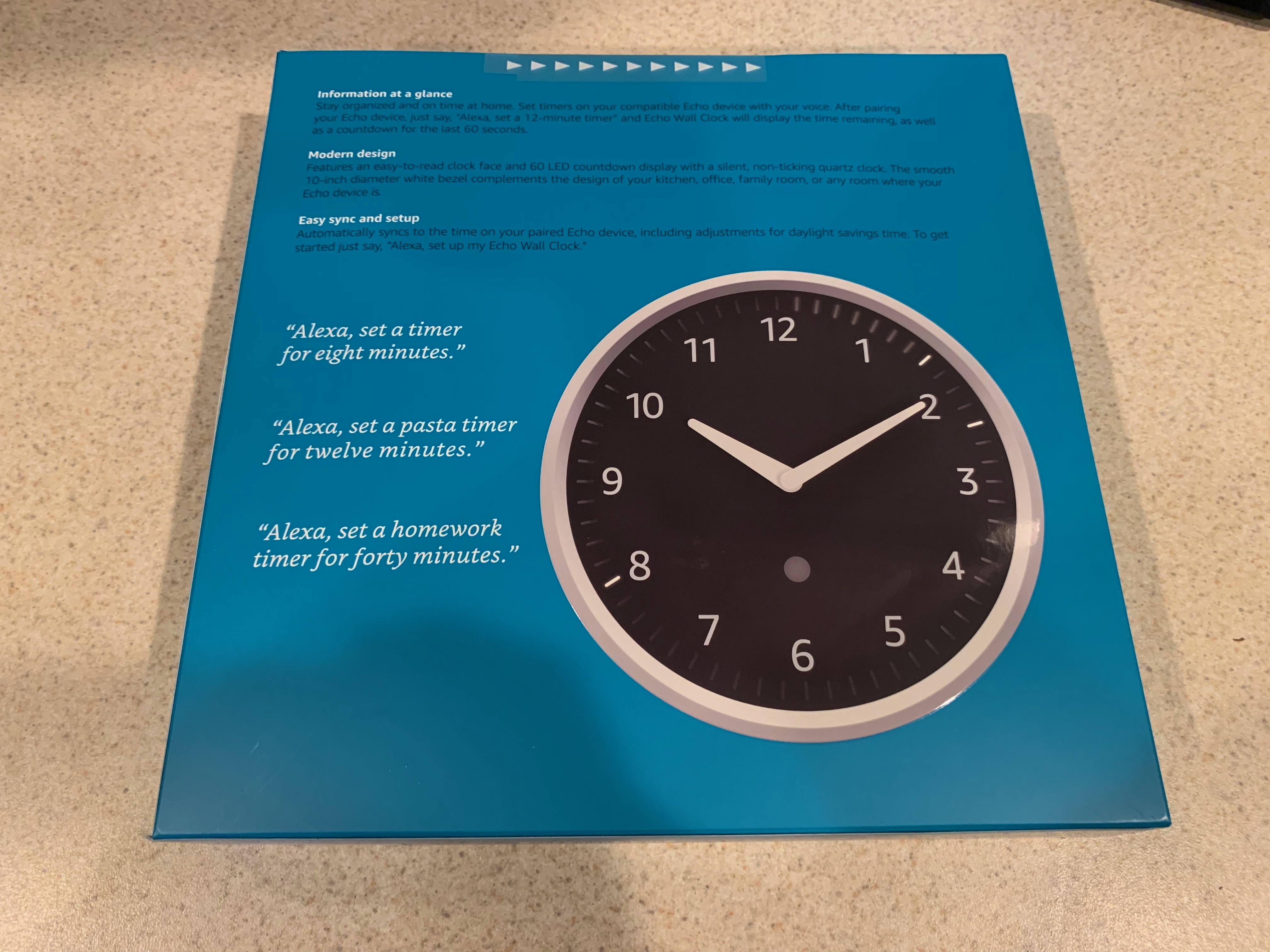 Hands On Amazon Echo Clock