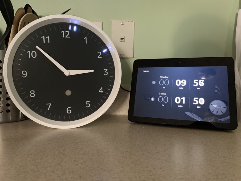 Hands On Amazon Echo Clock